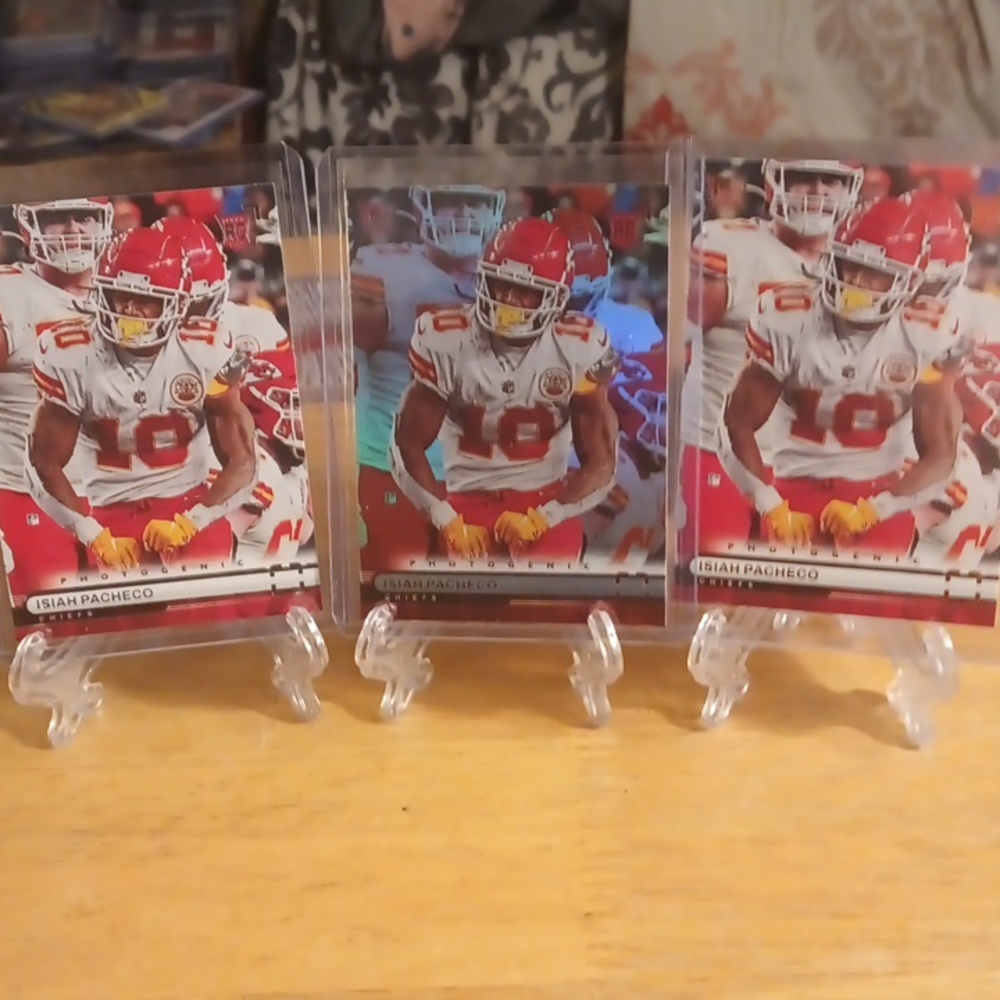 Isiah Pacheco Rookie Card 2022 Panini Photogenic Regu… - Gem